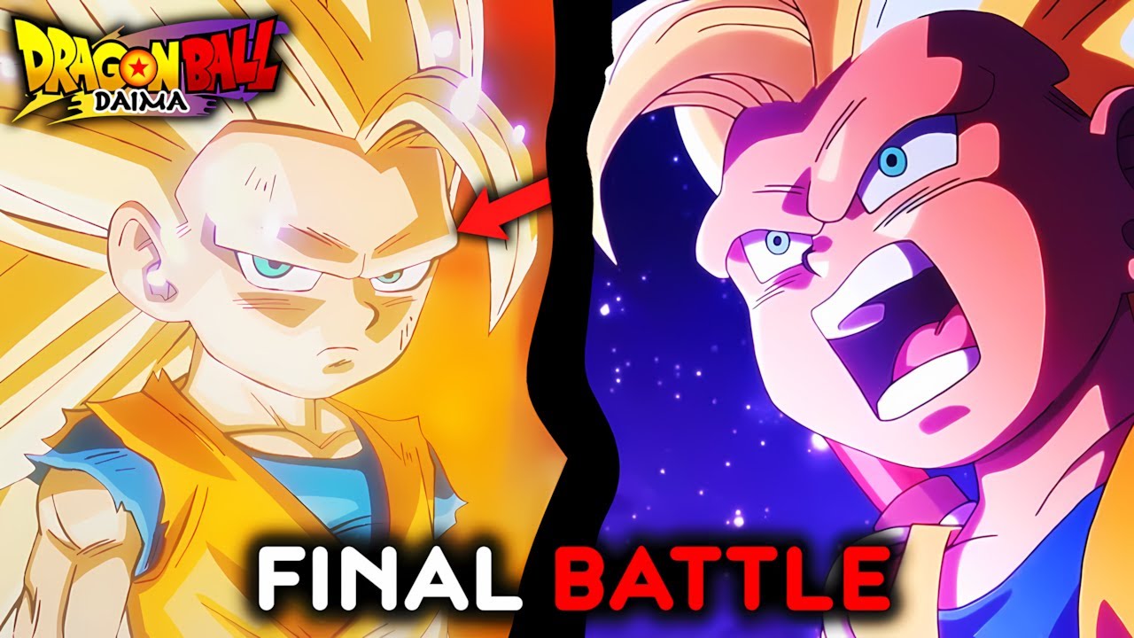 Super Saiyan 3 Goku Is FINALLY Born vs Gomah | Dragon Ball Daima - YouTube