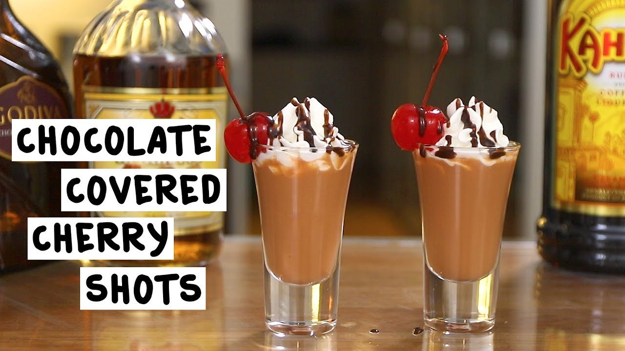 Chocolate Covered Cherries Shot - YouTube
