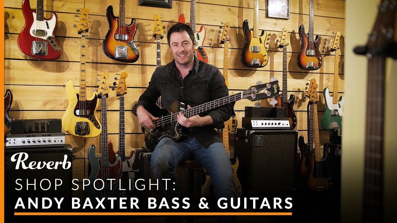 London Sells on Reverb: Andy Baxter Bass & Guitar Shop | Reverb Shop ...
