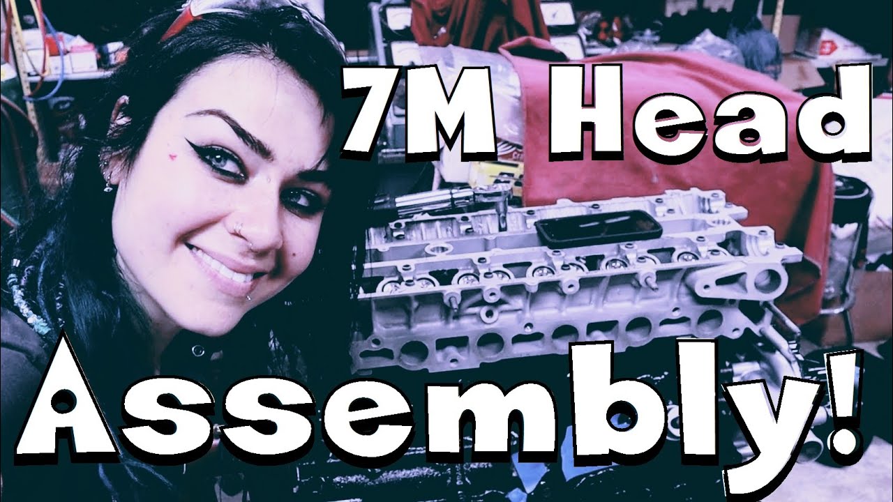 Assembling my 7MGTE Supra Cylinder Head (a "kinda" time lapse) - YouTube