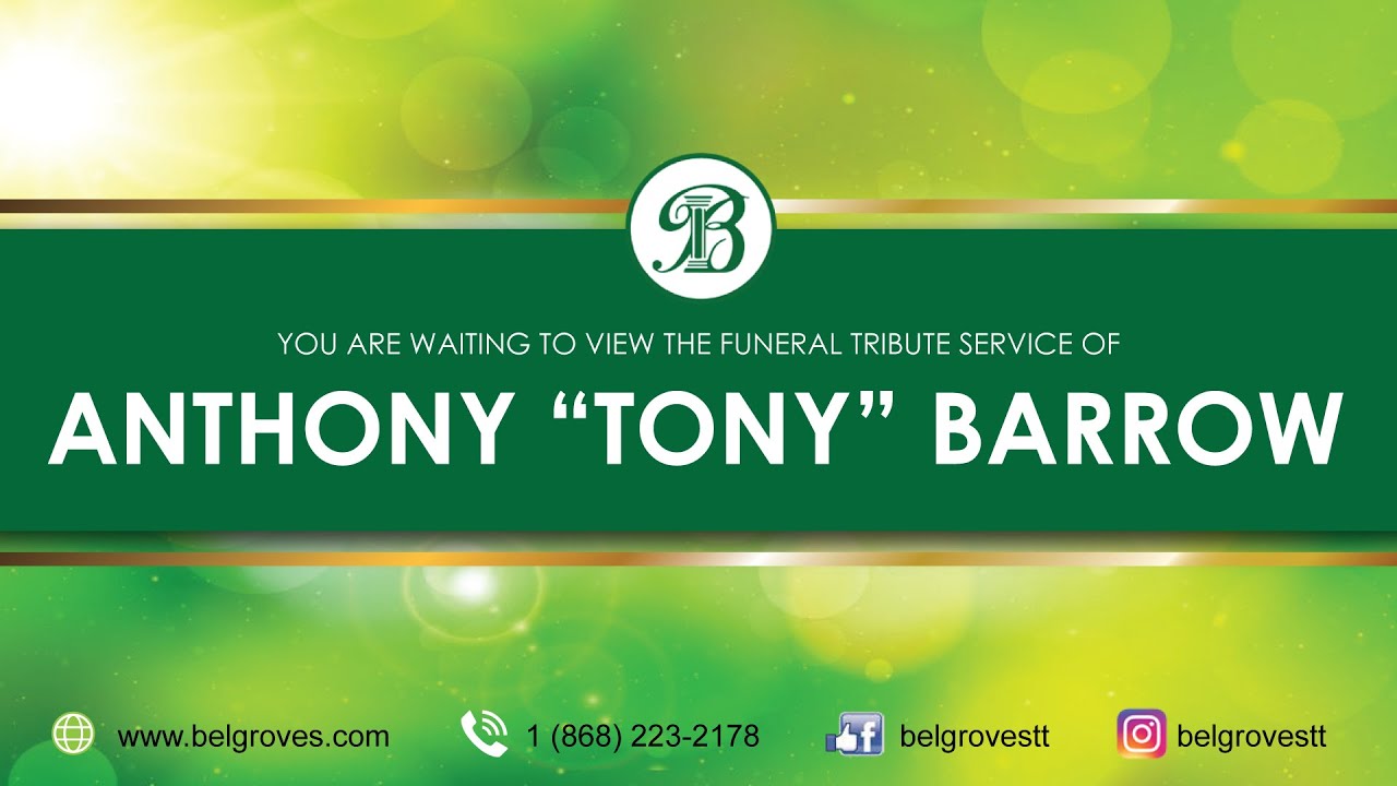 Anthony “Tony” Barrow Tribute Service - YouTube
