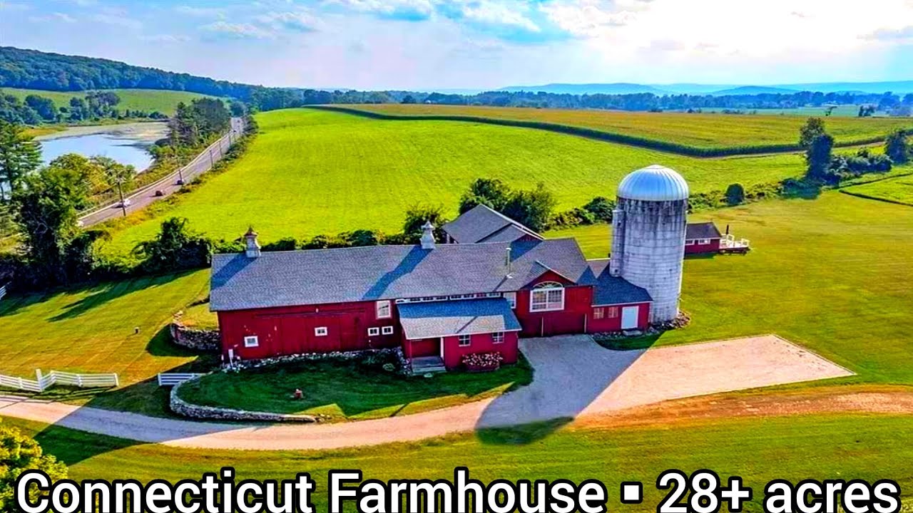 Connecticut Farmhouse For Sale |28+ Pastoral acres| Connecticut Real Estate For Sale| Farms For ...