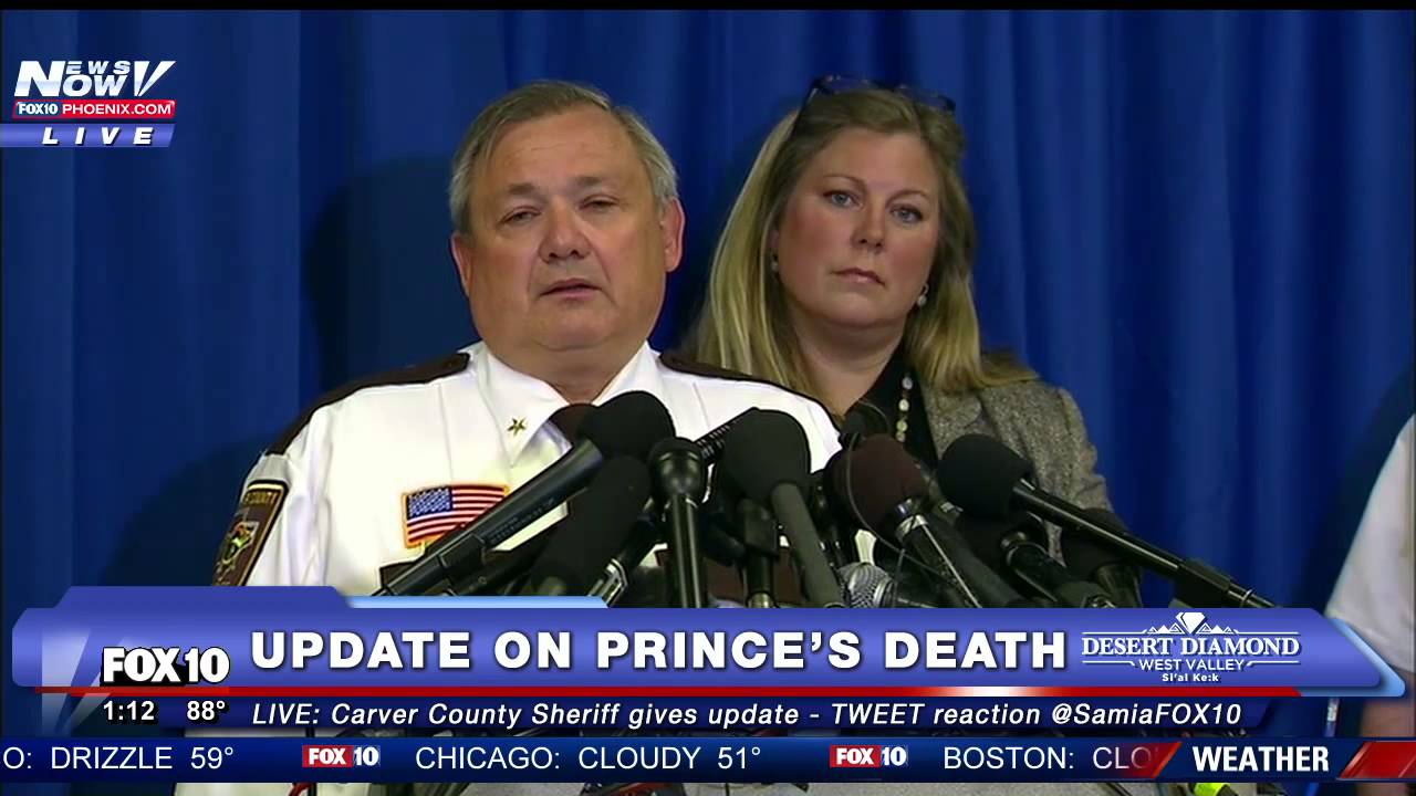 FULL: Press Conference on Death of Prince - Autopsy Complete - FNN ...