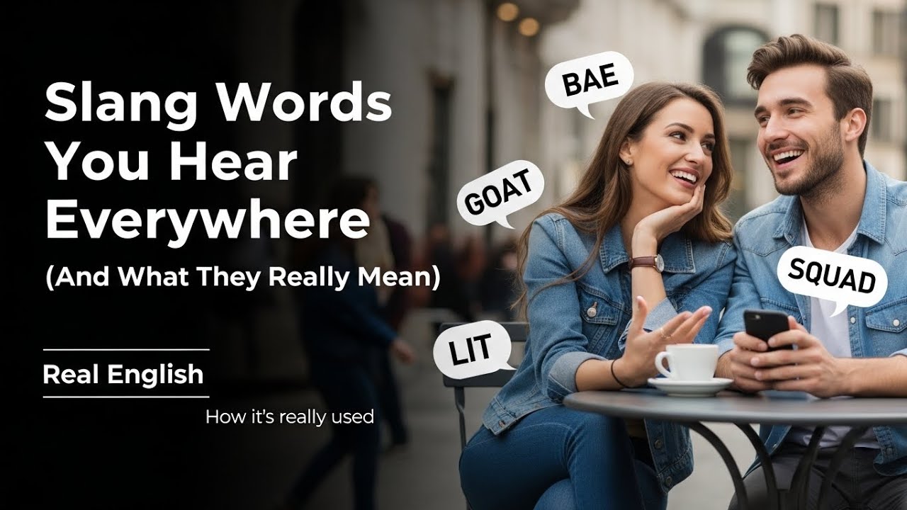 Slang Words You Hear Everywhere (And What They Really Mean) - YouTube