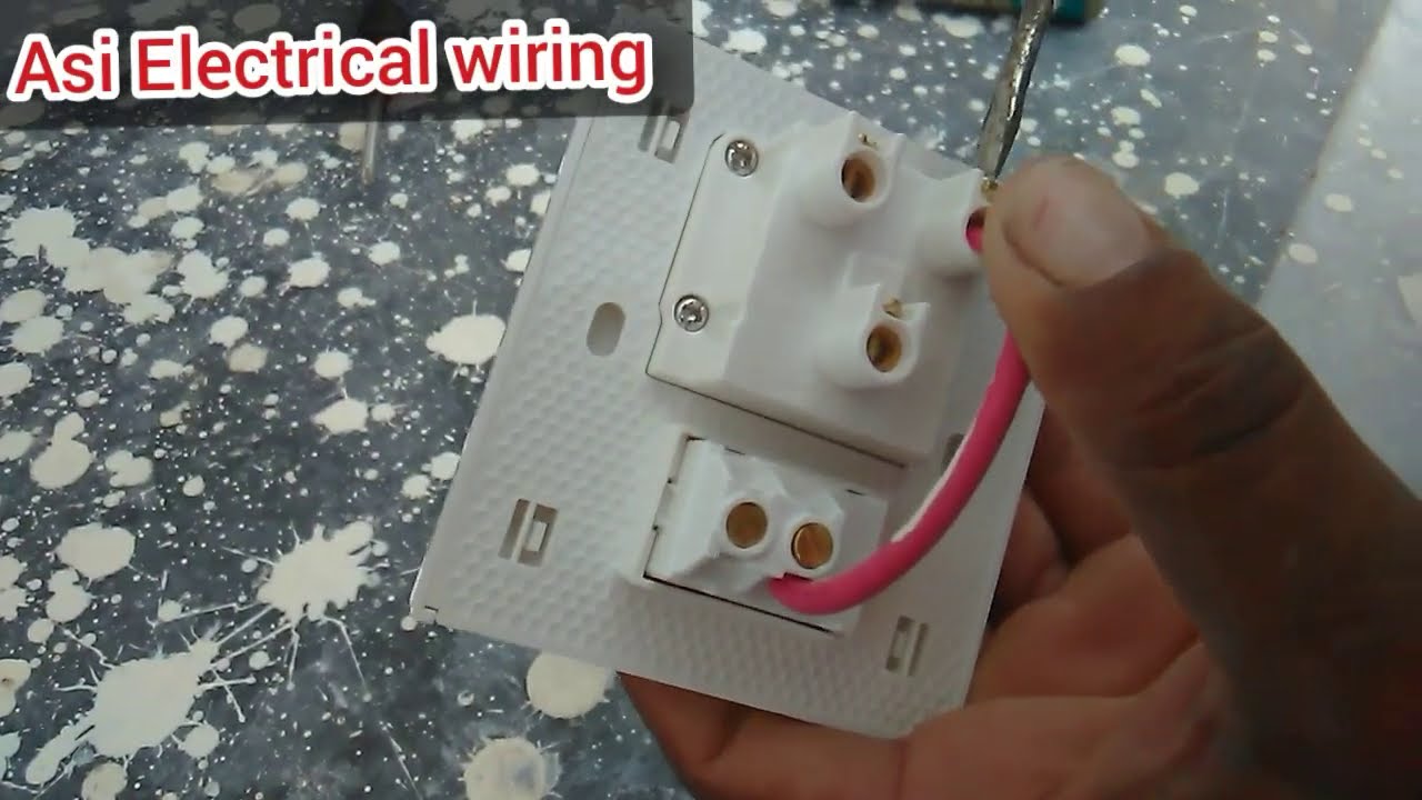 How to install Electrical power plug - YouTube