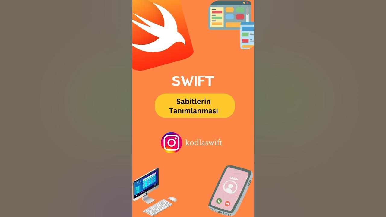Swift: Sabitlerin tanımlanması #swiftdeveloper #swiftios #swiftprogramming # ...