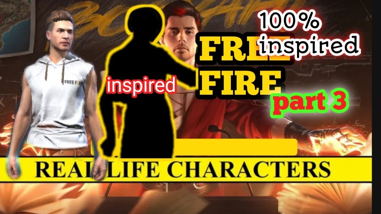 Adam & Eve Real life Inspired Character in FREE FIRE part-3 ||FREE FIRE ...