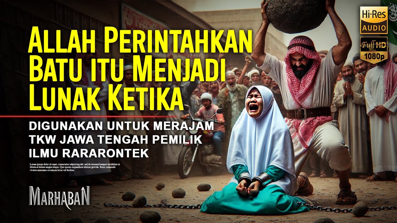 ARAB MENGGILA LAGI, BATU BESAR RAJAM TKW ASAL JAWA TENGAH ITU HANCUR ...