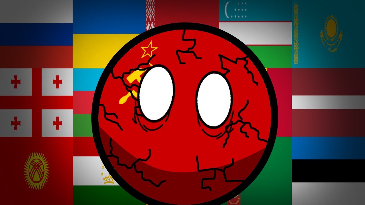 Breakup of Soviet Union [Countryballs Animations] - YouTube
