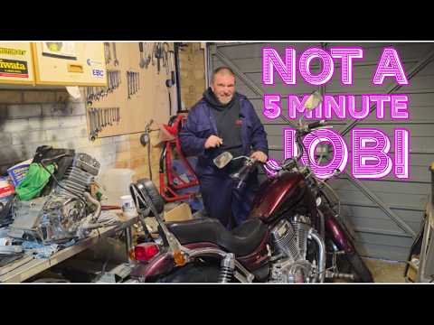Remplacement du capteur de position de vitesse sur ma Suzuki Intruder VS700 de 1987 - Partie 1