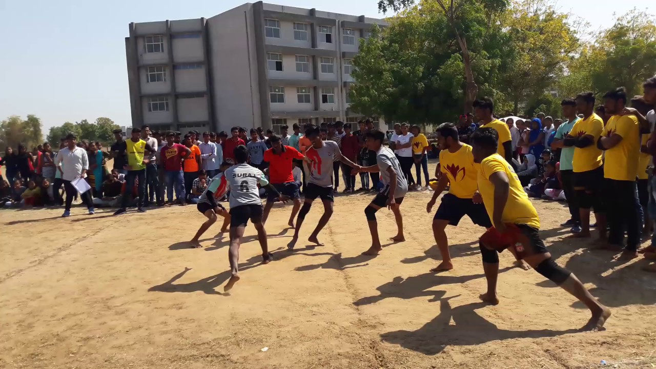 College kabadi (sport week) khel kud - YouTube
