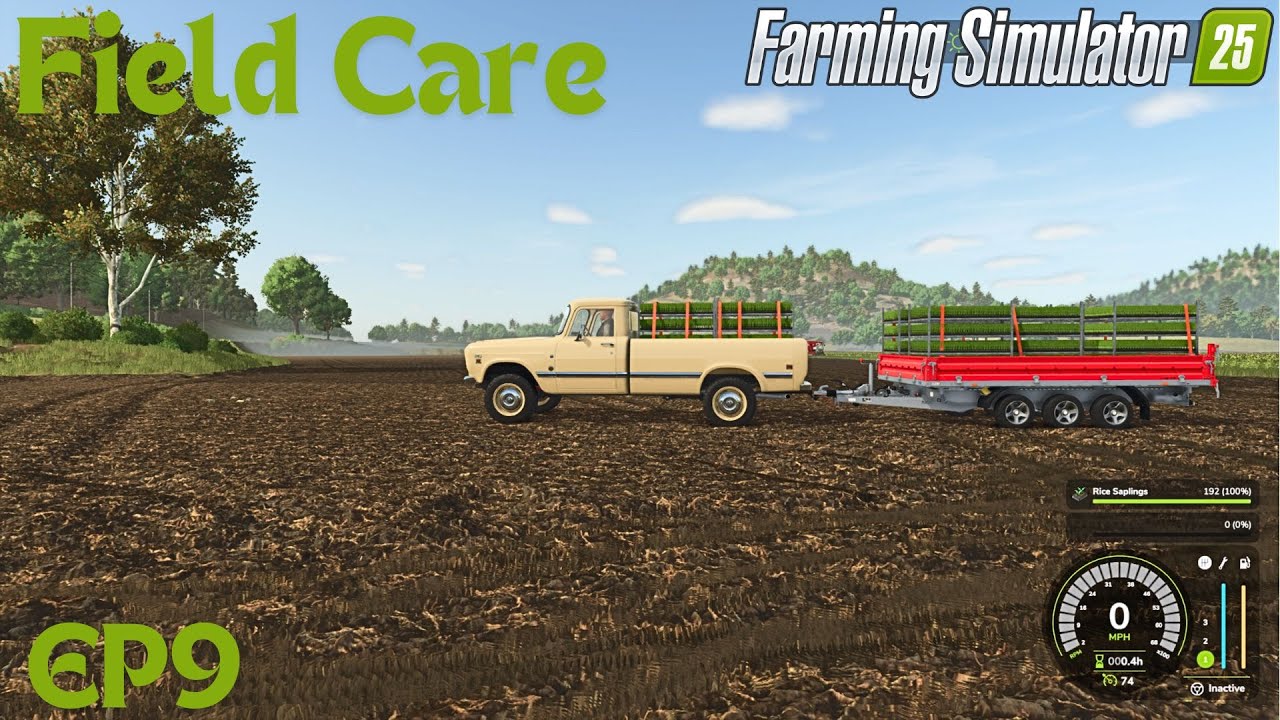 Cultivating Fertilizing And More! Oil Production Has Started! Farming ...