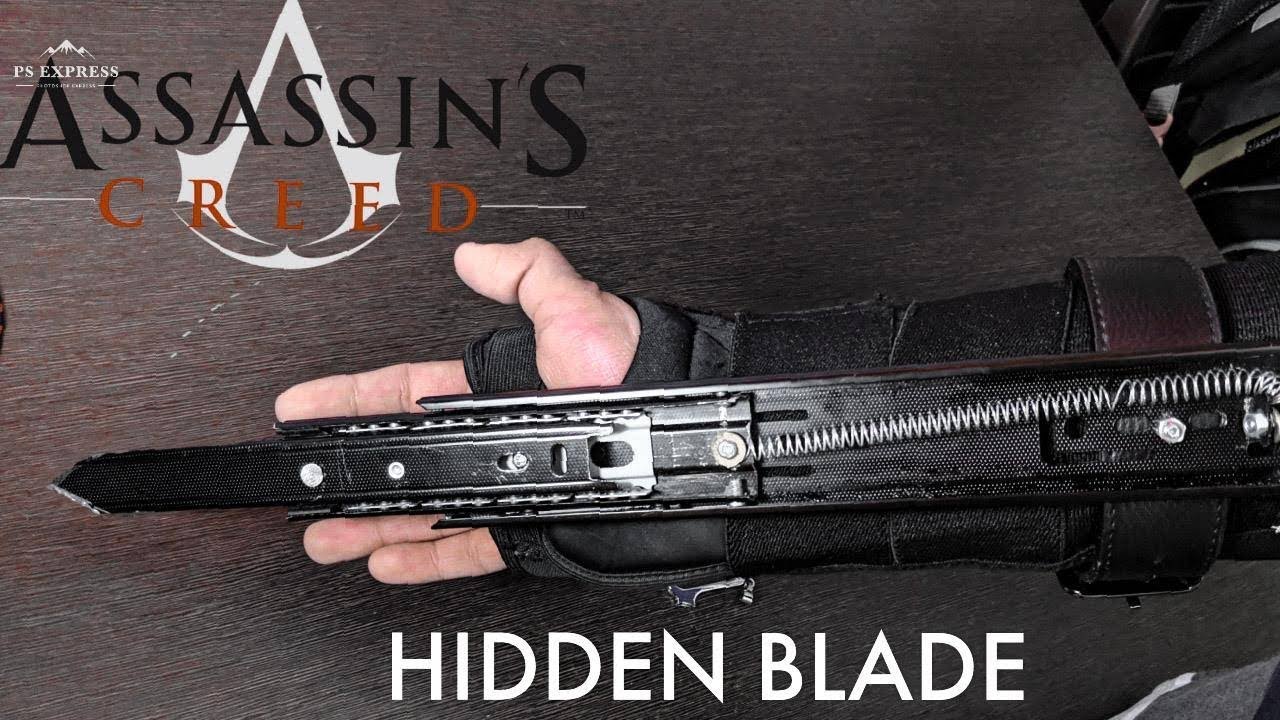 How To Make An Assassin's Creed HIDDEN BLADE - YouTube