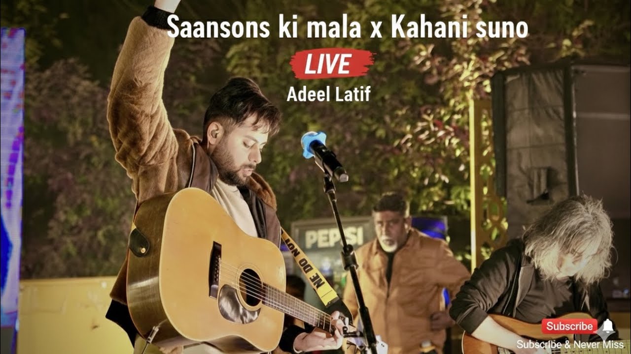 Saanson Ki Mala x Kahani Suno | Soulful Live Mashup 2026 | Adeel Latif ...
