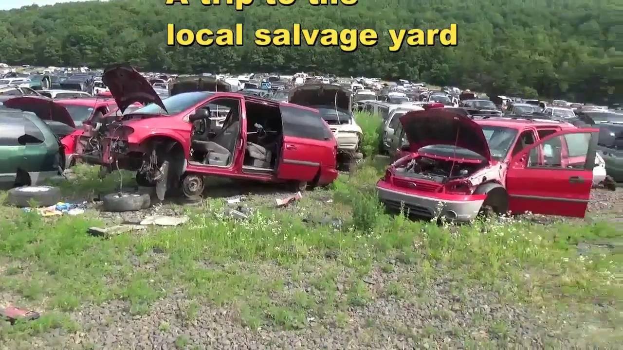 A trip to the local salvage yard - YouTube