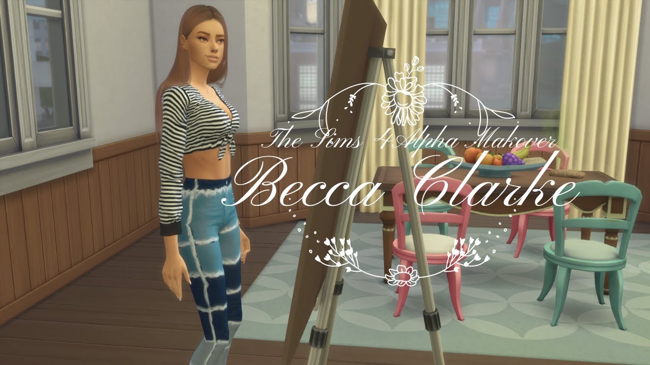 Becca Clarke: Sims 4 Townie Cas - YouTube