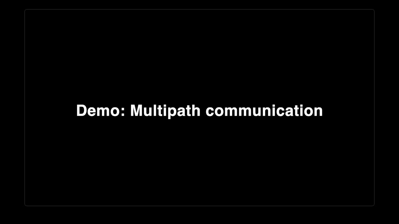 ZTX Demo: Multipath Communication - YouTube