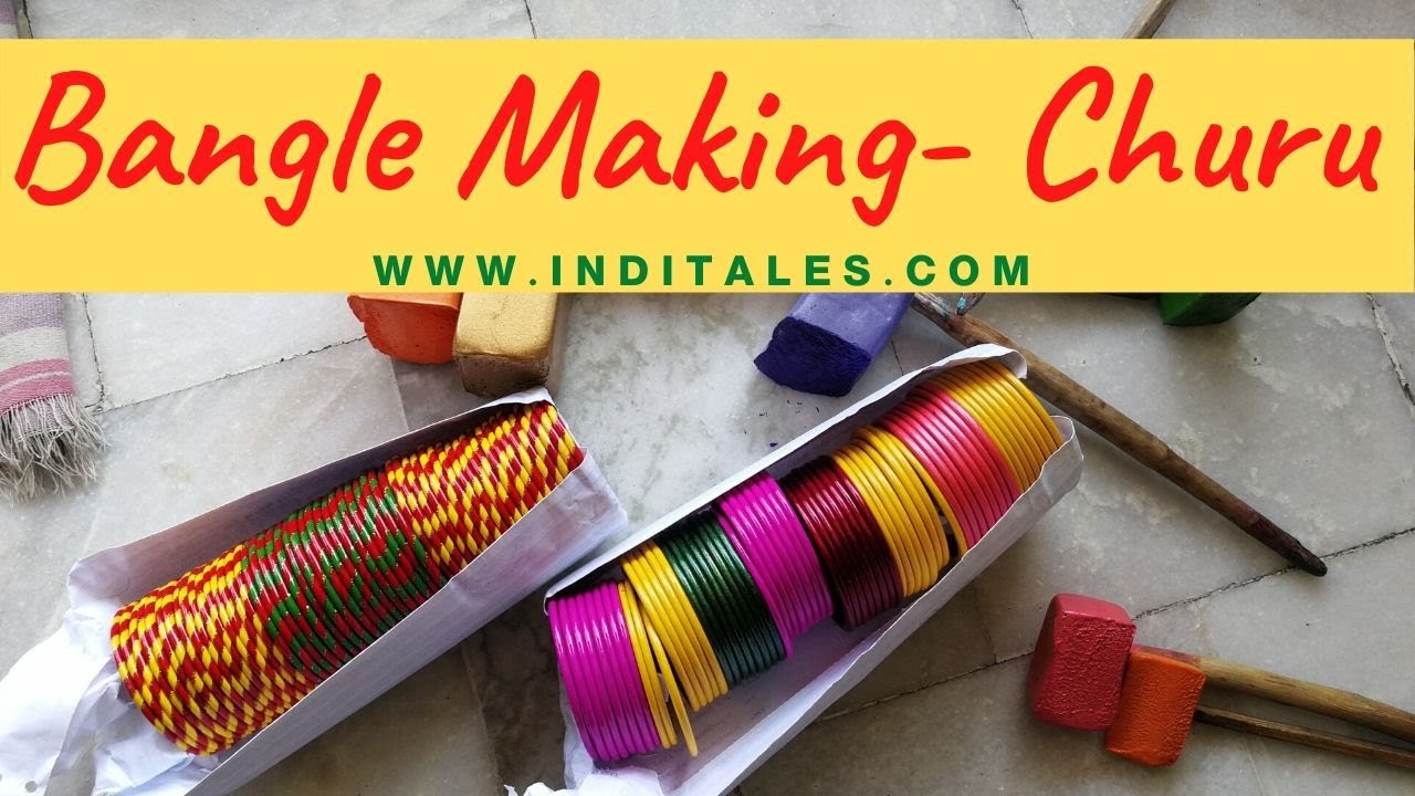 Bangle Making at Churu in Rajasthan - YouTube