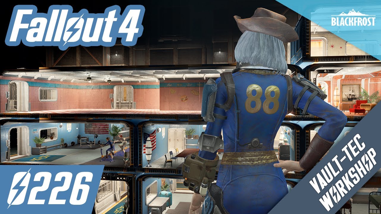 Den Kantinenbereich für Vault 88 bauen ☢️ Vault-Tec Workshop Let's Play ...