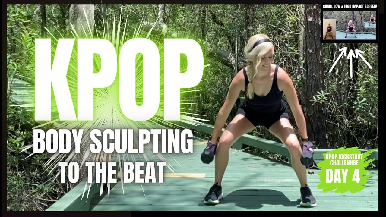 DAY 4 🔥 KPOP BODY SCULPTING TO THE BEAT 🔥 KPOP KICKSTART CHALLENGE 🔥 ...