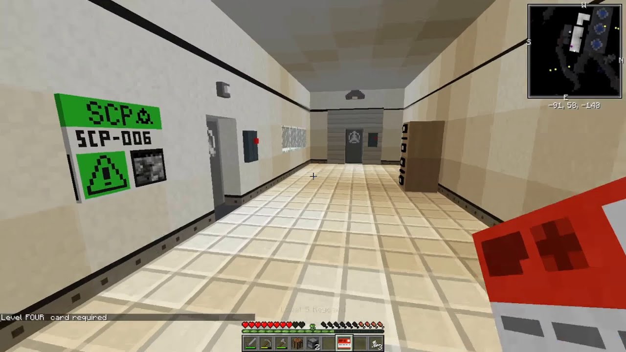 Minecraft scp containment breach ep 1 - YouTube