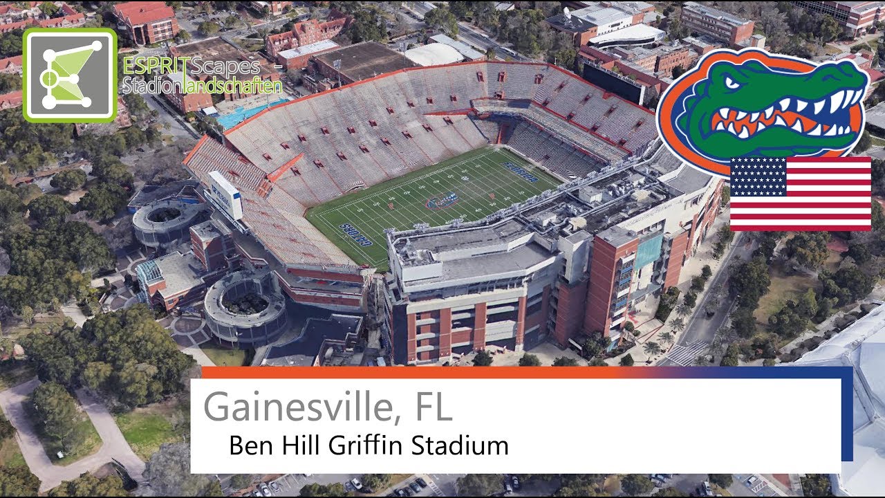 Ben Hill Griffin Stadium (Gainesville) Florida Gators 2015 - YouTube