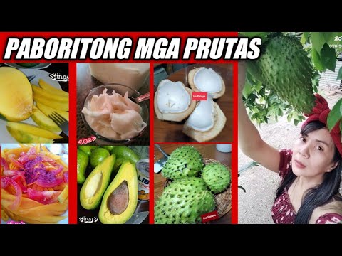 PABORITONG MGA PRUTAS SA AMING GARDEN - YouTube