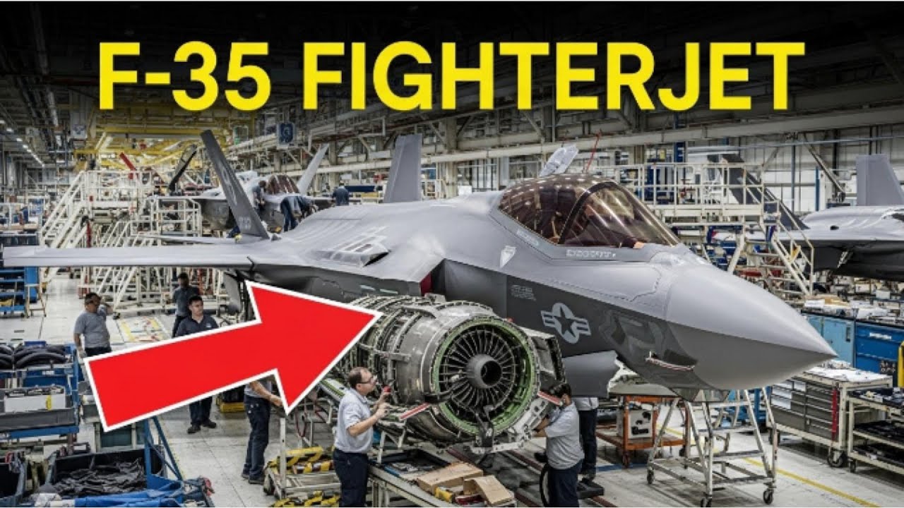 INSIDE The $100 Million F-35 Factory: How It's Actually Made - YouTube