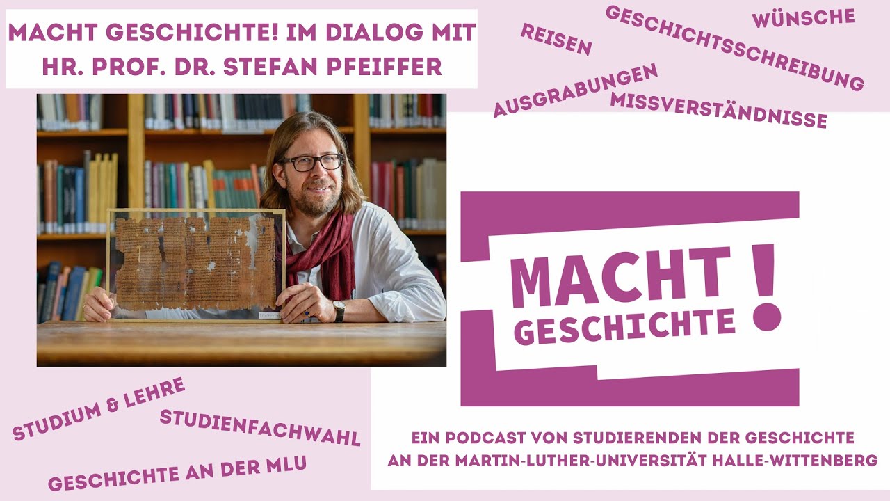 MACHT GESCHICHTE! mit Hr Prof Pfeiffer - YouTube