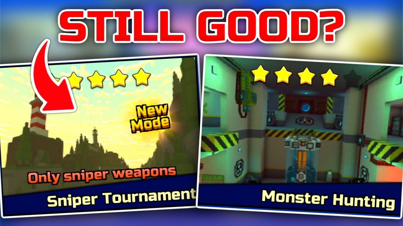 Playing Pixel Gun’s FORGOTTEN GAME MODES! - YouTube