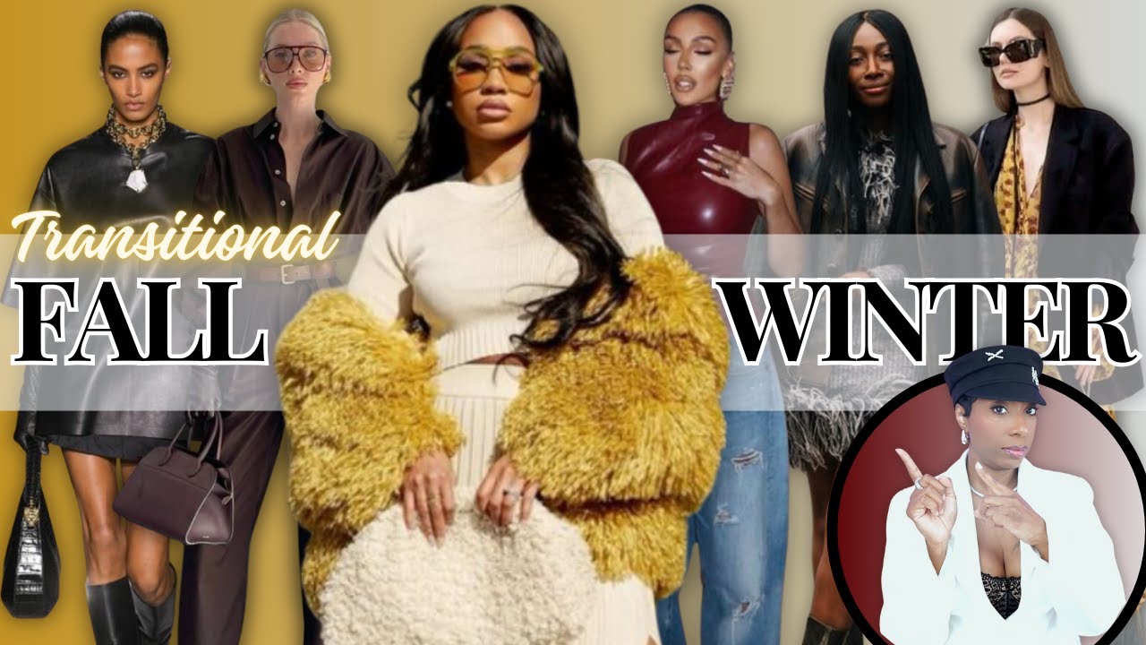 Transitional Fall to Winter Looks - YouTube