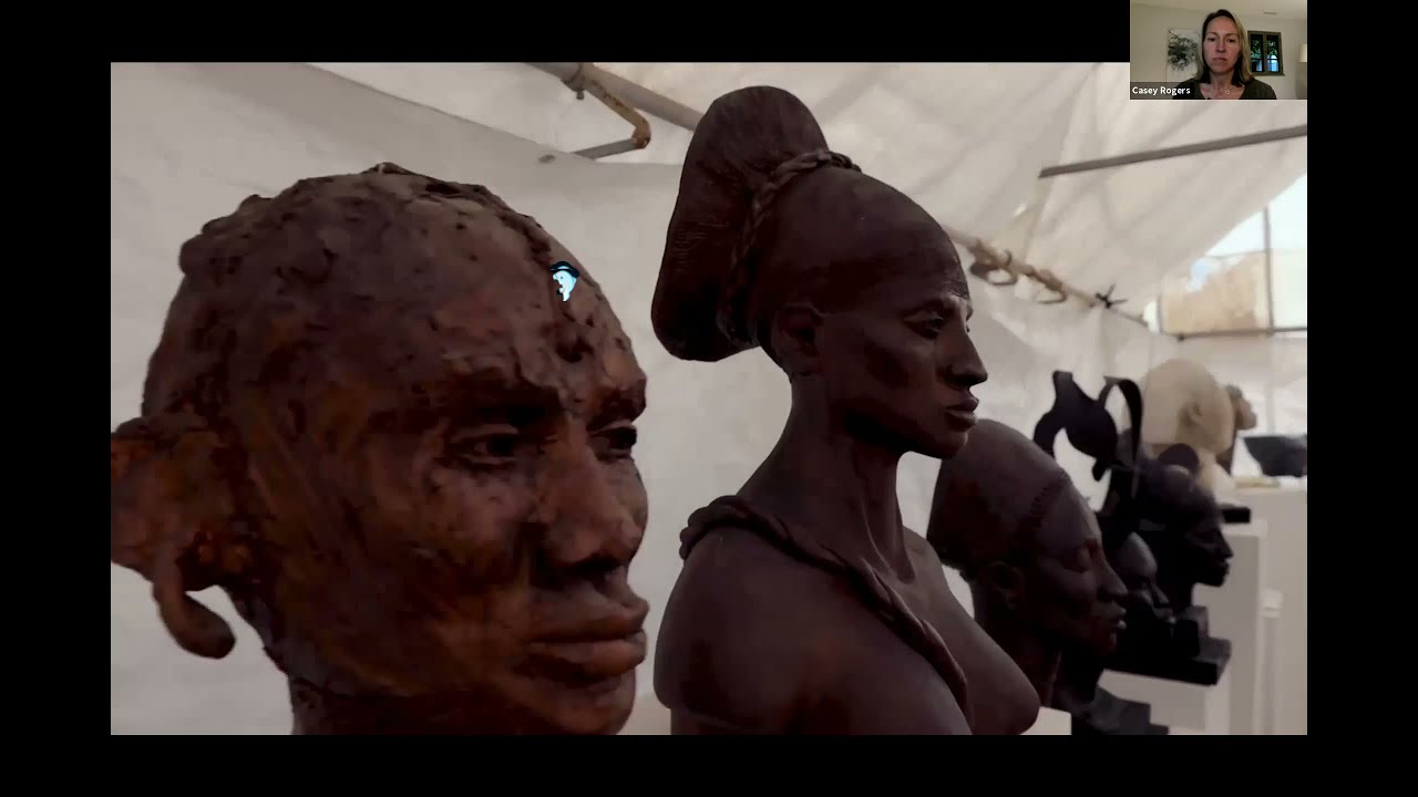 Virtual gallery tour and CWABG conversation with mixed-media artist ...