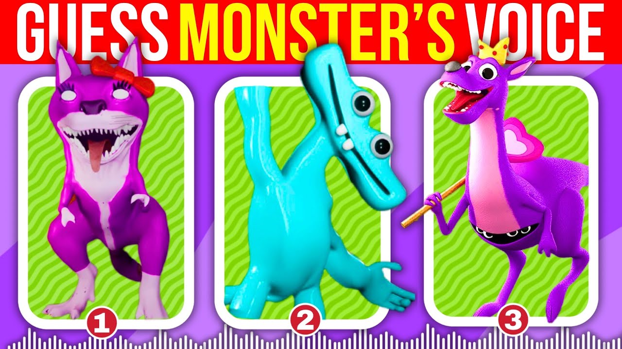 Guess The Monster’s Voice | Garten Of Banban | KITTYSAURILA,JOKING ...
