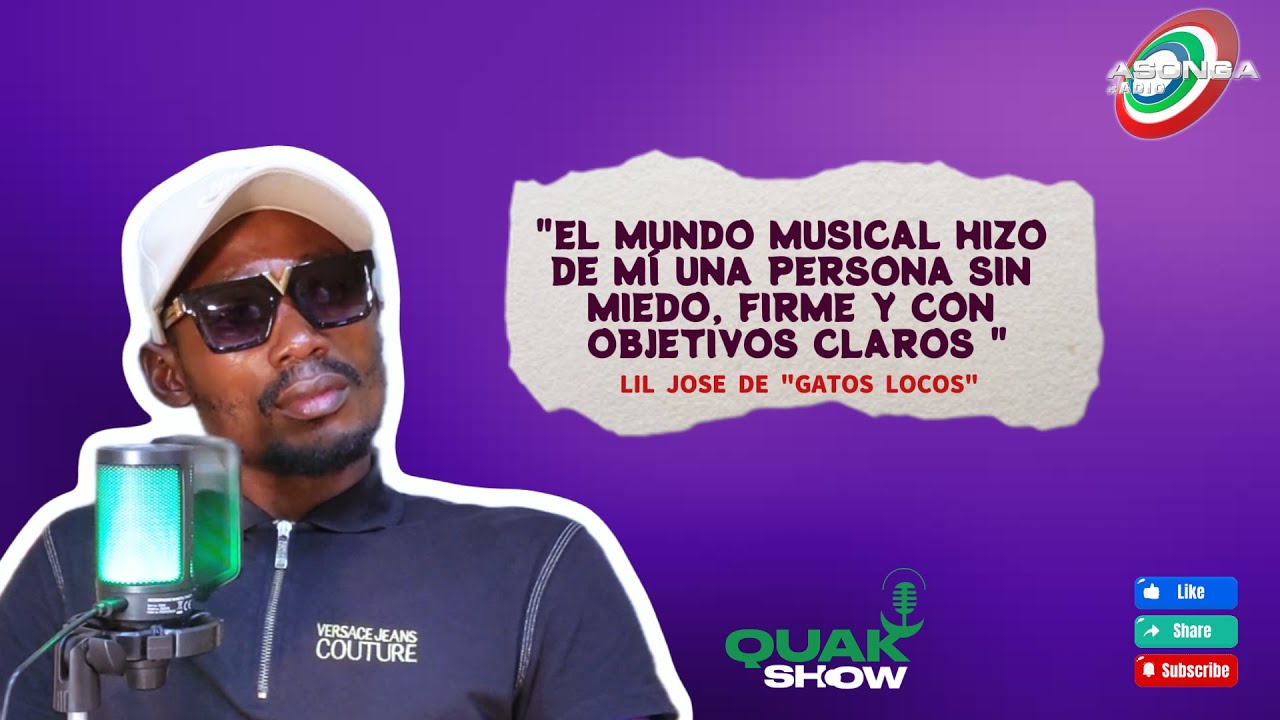 De Lil Jose a José Benito Ayong: del rap a la radio y la TV | Quak Show ...