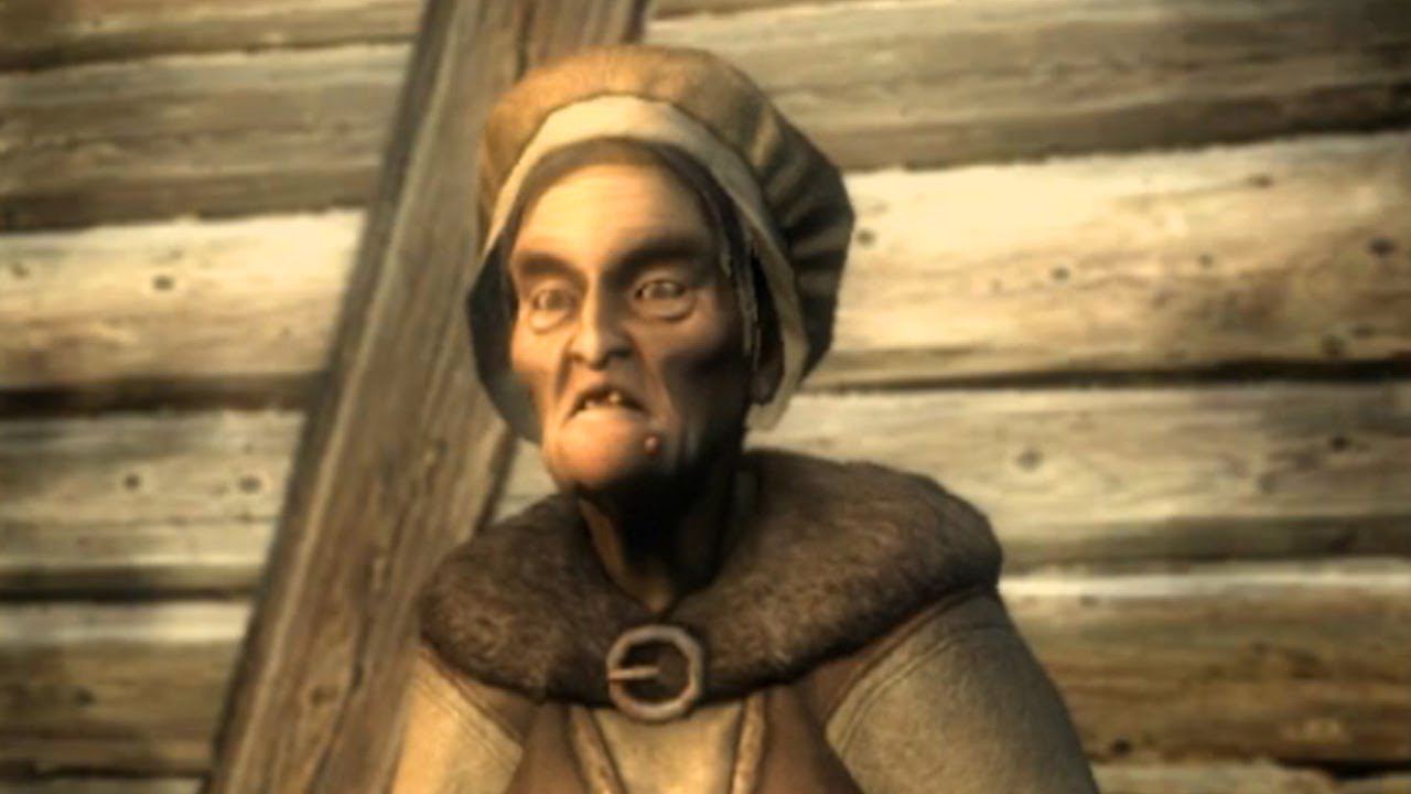 Geralt and Crazy Granny at the Swamp (Witcher 1 | Vaska: Reaping Time ...