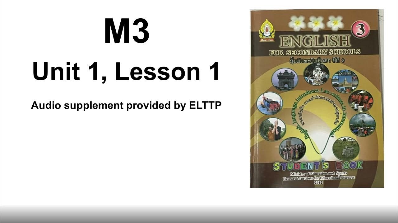 M3 Unit 1 Lesson 1 - YouTube