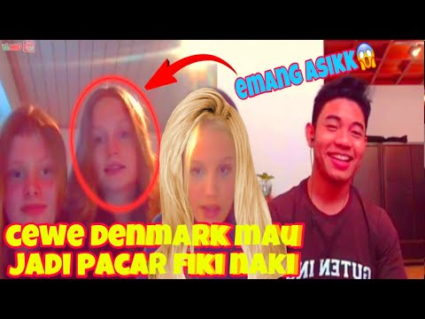 CEWE DENMARK JATUH CINTA PAS FIKI NAKI NGOMONG DALAM BAHASA MEREKA DI ...