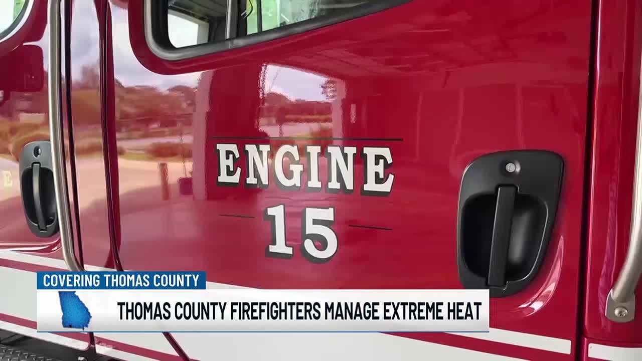Thomas County Fire Department keeps firefighters safe during South ...