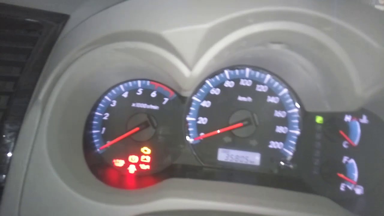 Speedometer Toyota Fortuner 2.7 V 4x4 A/T - YouTube