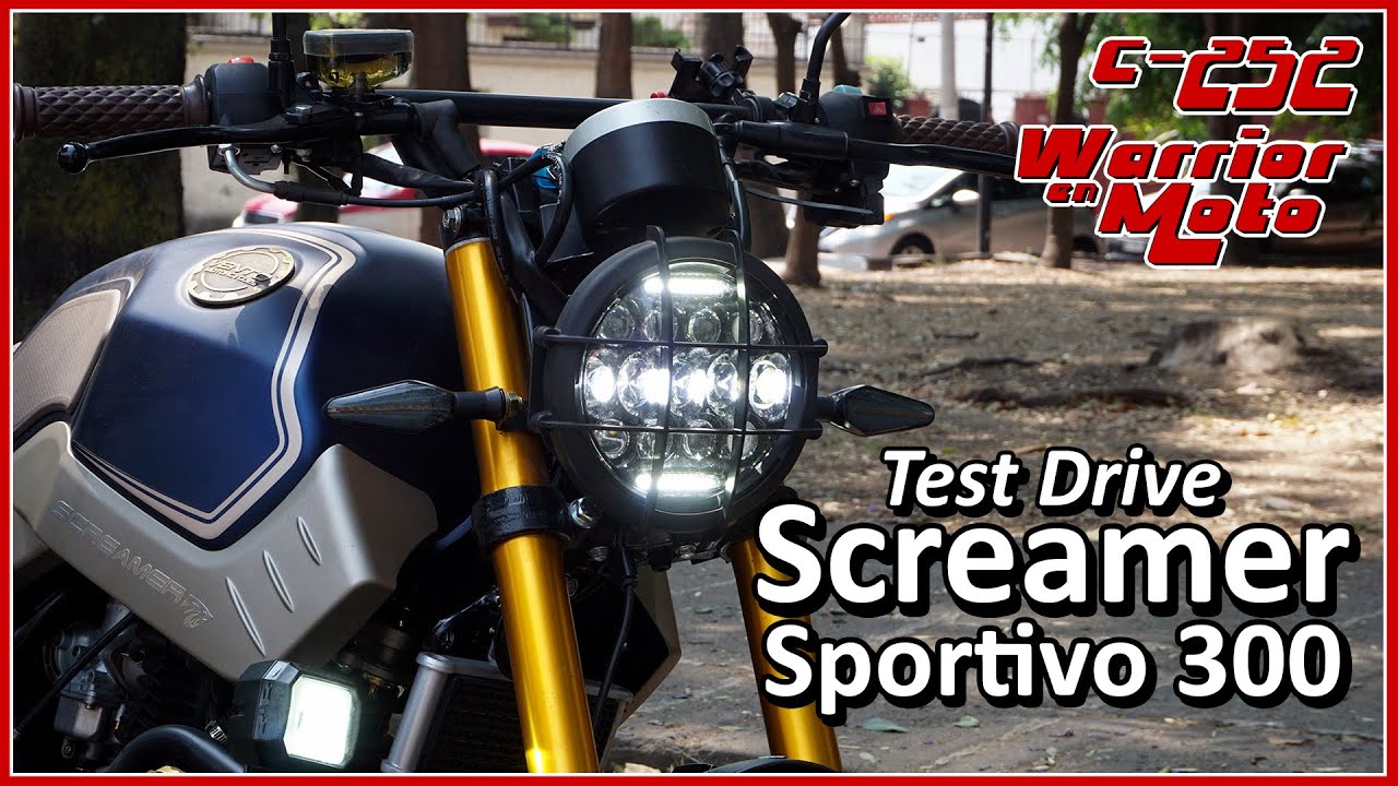SCREAMER SPORTIVO 300- Vento - Prueba de Manejo - Test Drive - Warrior ...