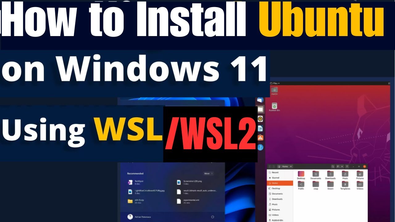 How to Install Ubuntu on Windows 11 with WSL2 - YouTube