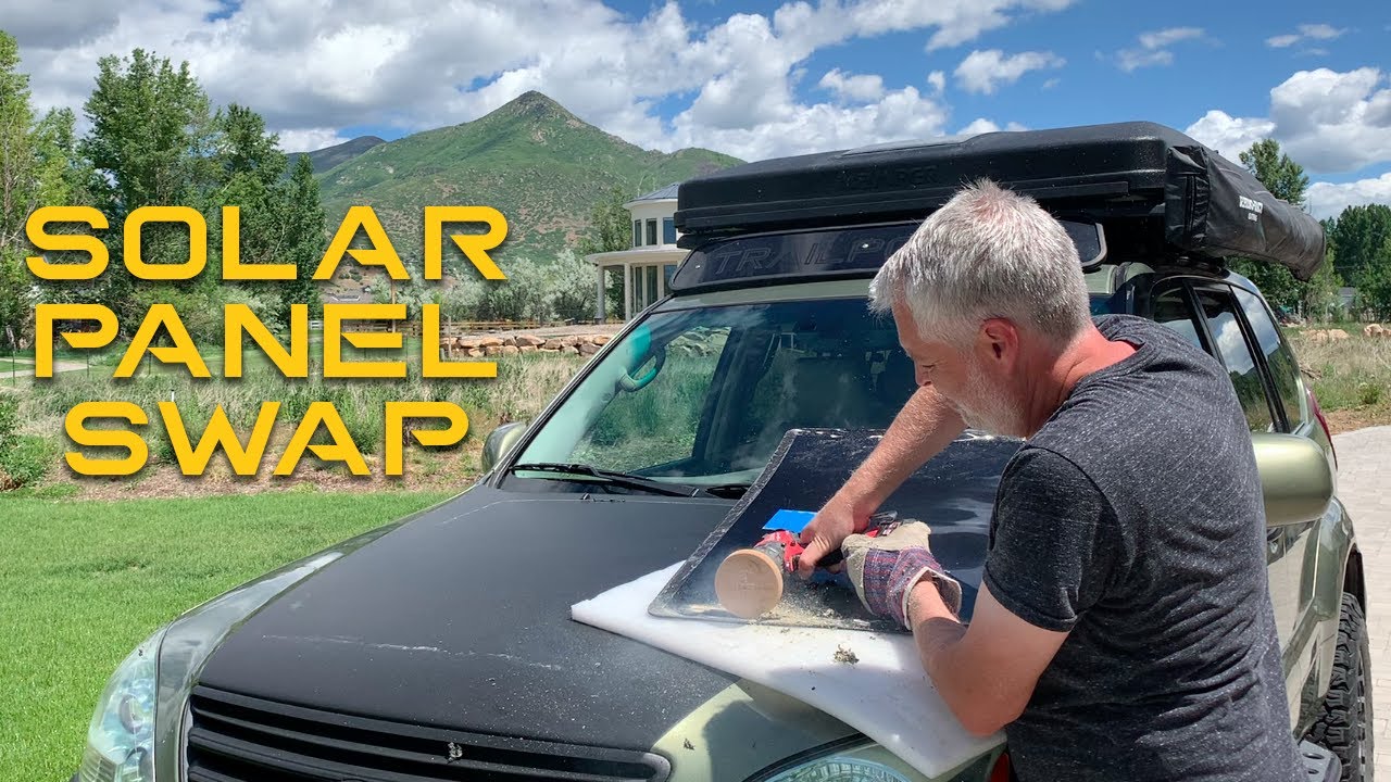 How to remove and reinstall a solar panel - YouTube