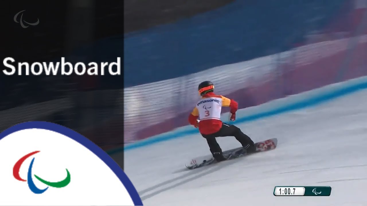 Andrew GENGE | Snowboard cross | Snowboard | PyeongChang2018 Paralympic ...