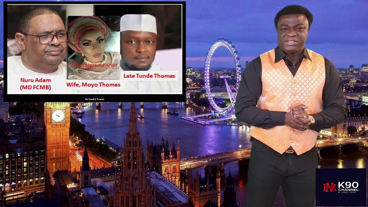 Late Tunde and Moyo Thomas Saga - Moyo Thomas breaks silence. FCMB Boss ...