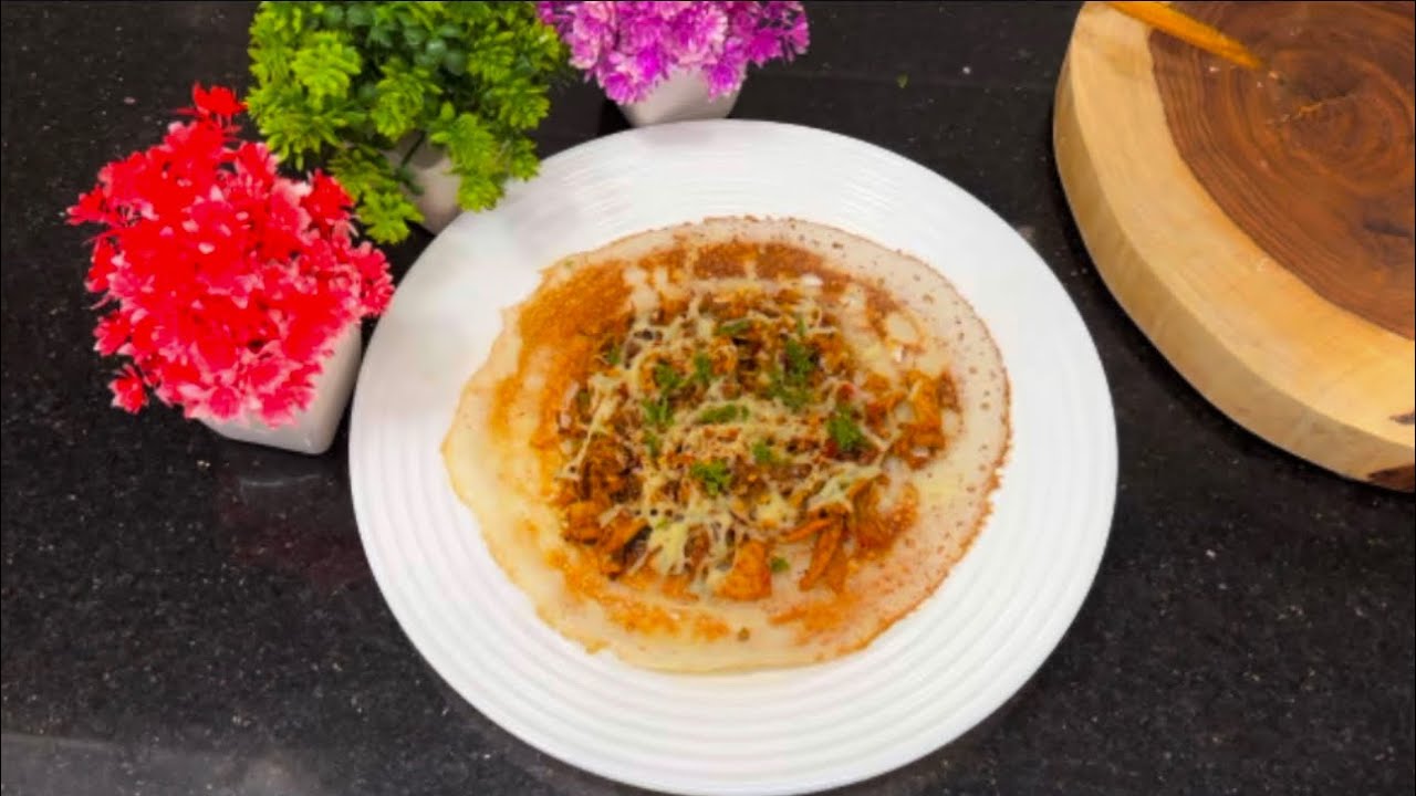 Appam with chicken chakna recipe l breakfast recipe l shahi cumin - YouTube