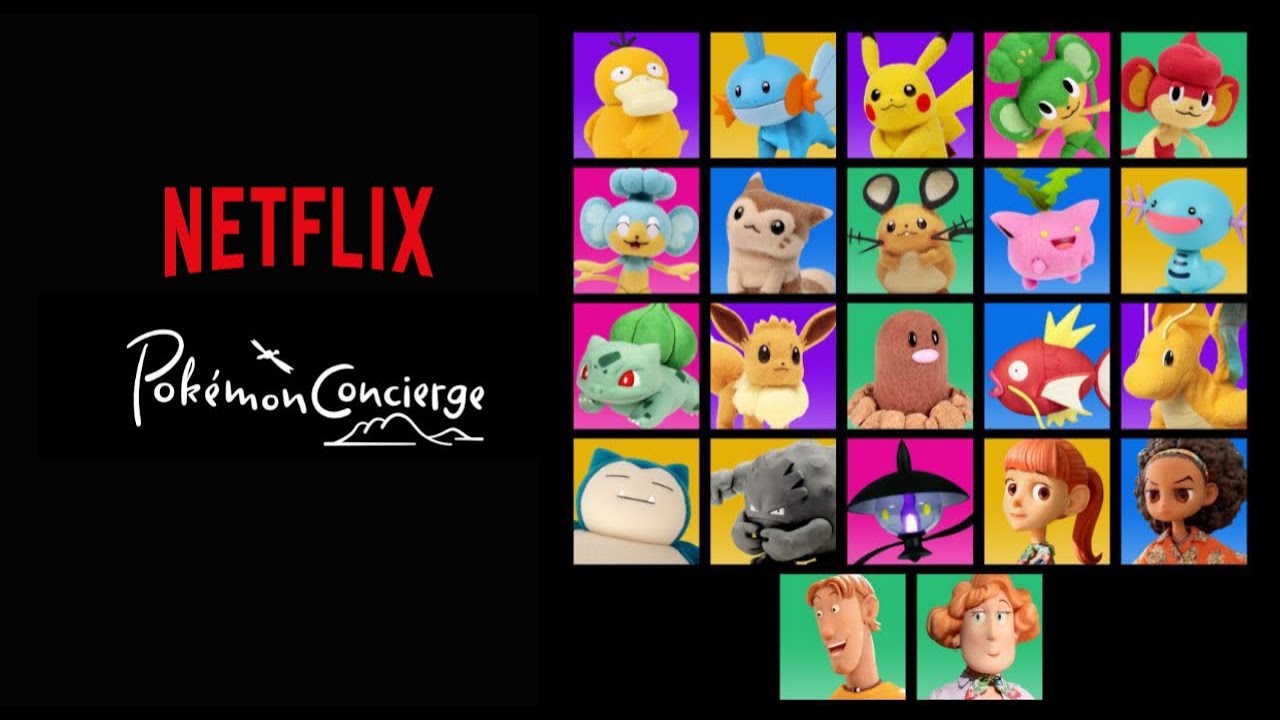 POKÉMON CONCIERGE Netflix Profile Icons | Netflix | Netflix Original ...