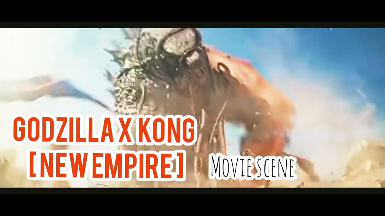 GODZILLA X KONG [ THE NEW EMPIRE ] 2024 ( MOVIE SCENE ) ️🦖 # ...