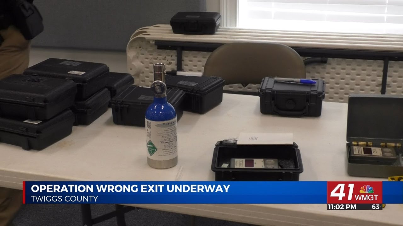 “Operation Wrong Exit” underway in Twiggs County - YouTube