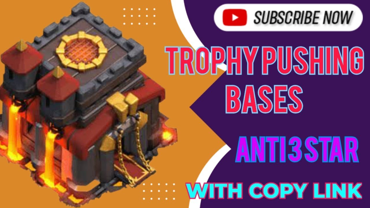 JUNE 2023 I BEST TROPHY PUSHING BASE I NEW TH 10 THOPHY PUSHING BASE ...