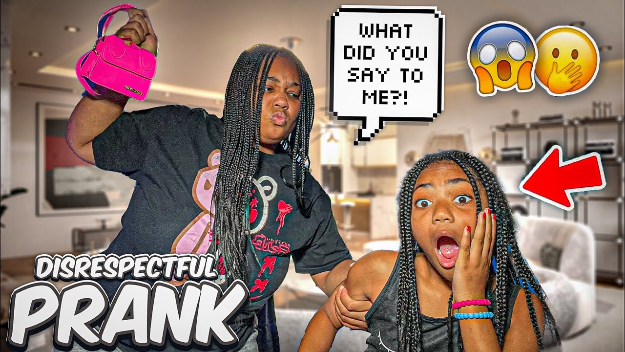Disrespectful Prank On Mom 😱 Youtube